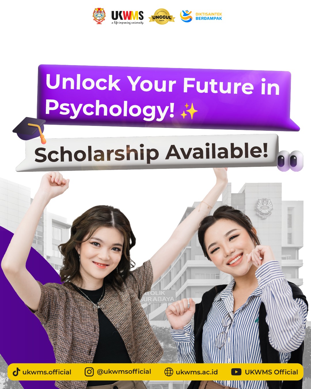 Beasiswa Kuliah Sarjana Psikologi